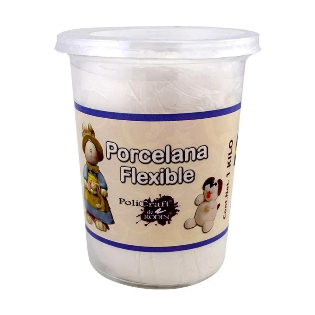 Porcelana Flexible Pasta Francesa Moldeable Manualidades