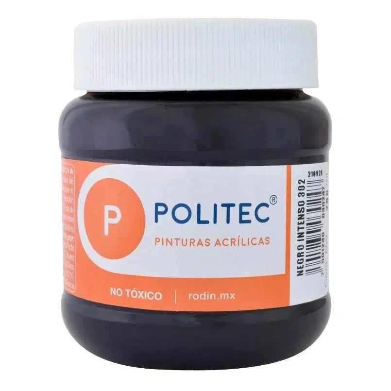 Pintura Acrílica Politec Bote 250 Ml Colores A Elegir