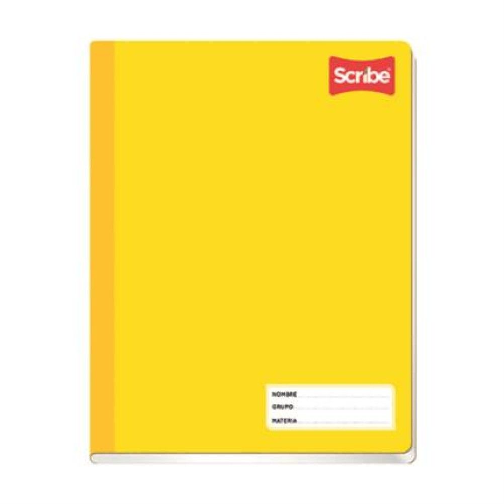 Cuaderno Scribe Clásico Tamaño Frances Raya 100 Hojas