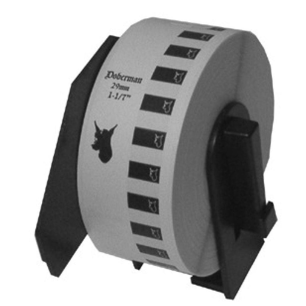 Rollo de Etiqueta Autoadhesiva Brother DK2210 DK Blanco