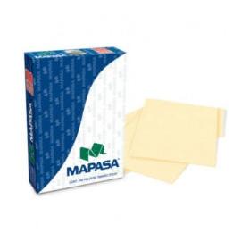 Mapasa Fólder PU0033 Paquete de 100 Piezas Tamaño Carta Amarillo Paste
